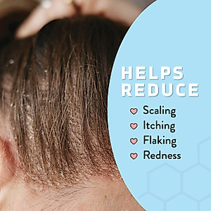 Psoriasis Honey Renewing Shampoo & Conditioner Set - Daily Treatment for Eczema, Dandruff, Dermatitis & More (8 Oz Each)