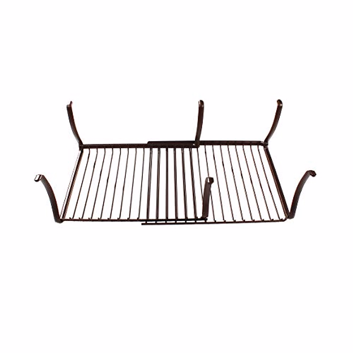 Spectrum Diversified Ashley Shelf Sturdy Steel Wire Storage Shelf & Cabinet Organizer, Expands to Fit Kitchen & Bathroom Cabinets, Rust-Resistant Finish, Bronze