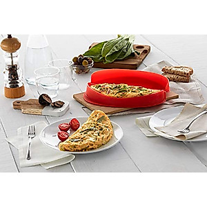 Lekue Omelette Maker, Model # , Red Small