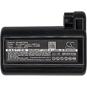 HGUIM 2000mAh/14.40Wh Replacement Battery for OSBP72LI25 ERV7210TG, PI81-45WN, PI91-5BSM, PI91-5MBM, PI91-5SGM, PI91-5SSM, PI92-4ANM, PI92-4STN, Pure i9, Pure PI91, RX9-2-4STN