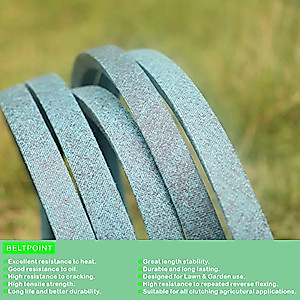 42 inch Mower Deck Belt Made with Kevlar Compatible with John Deere GX20072 GY20570 115 125 135 D100 D105 D110 D120 D125 D130 E100 E110 E120