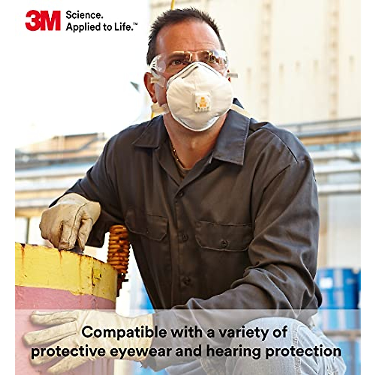 3M Particulate Respirator 8233, N100 (1 Piece)