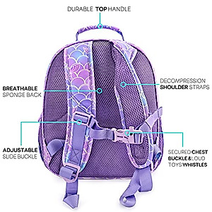 mibasies Mermaid Lunch Bag and Backpack for Girls