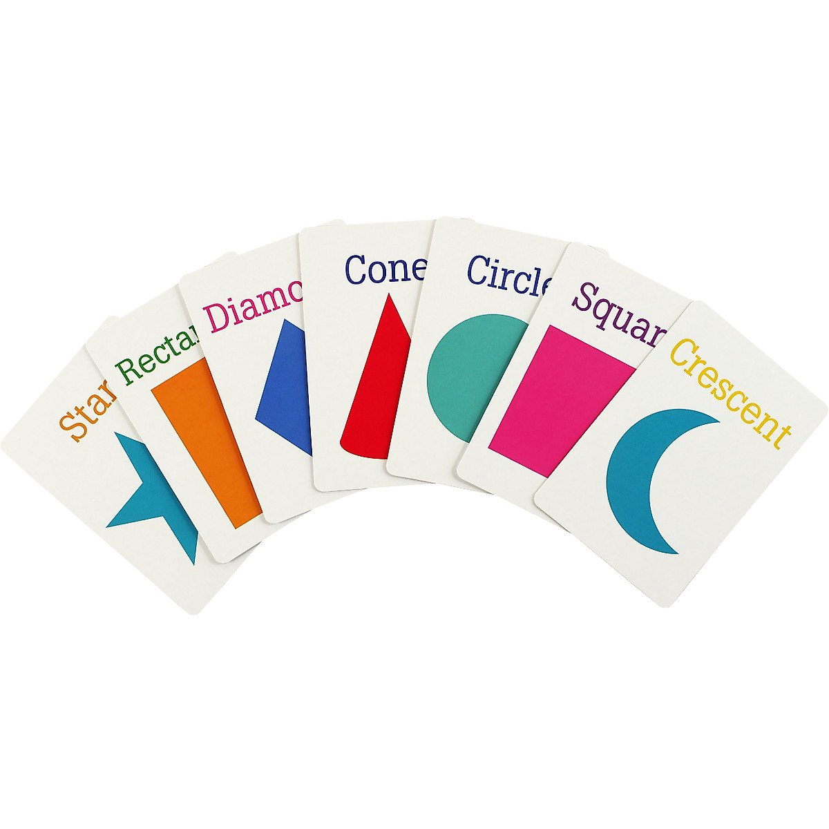 Colors and Shapes Flash Cards