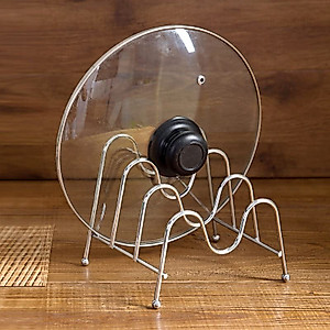 JHHDP Pan Pot Lid Plates Kitchen Sink Countertop Holder Dish Rack Bowl Storage Shelf Drying Stand Draining for Home