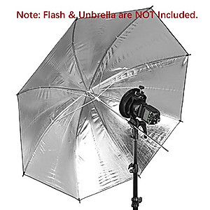 Godox S2 Speedlite S-Type Bracket Bowens Mount Flash Holder for Godox V1 AD200Pro AD400Pro AD200 and Other Flashes, Precise Tilt Control, Large Handle, Integrated Umbrella Mount