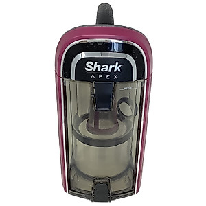 Shark ' Ninja Dust Cup Dirt Bin for APEX AX912 QU922Q QU922QBL QU922QPK QU922QRD QU922QRG DuoClean Self-Cleaning Upright Vacuum, Pink, Clear and Black