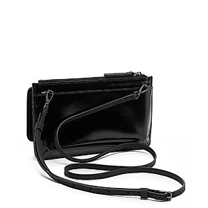 TUMI - Belden SLG Wallet Crossbody - Black/Patent