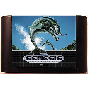 Ecco the Dolphin (Sega Genesis) - Reproduction VIdeo Game Cartridge