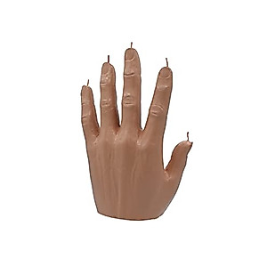 Bleeding Hand Candle Bloody Palm Wax Light Halloween Horror Decoration Prop