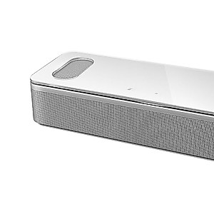 Bose Smart Ultra Soundbar, Surround Sound System for TV, Dolby Atmos Soundbar for TV Plus Alexa and Google Voice Control, White