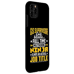 iPhone 11 Pro GIS Supervisor Job Title - Funny GIS Manager Director Case