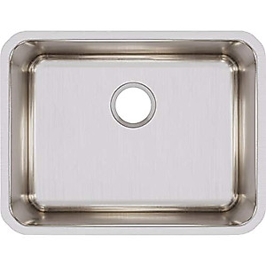 Elkay ELUH211510 Lustertone Classic Single Bowl Undermount Stainless Steel Sink