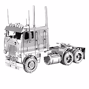 Fascinations Metal Earth Freightliner COE Truck 3D Metal Model Kit