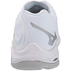 Mizuno Wave Lightning Z6 Womens Volleyball Shoe, White, 10