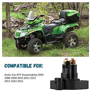 Starter Solenoid Relay for ATV Arctic Cat 1000 650 500 550 400 450 700 Replacement 0445-058 0445-036