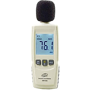 Sound Level Meter Decibels Detector 30-130dBA Digital o Sound Level Meter Noise Measurement Tool for Office Hospitals