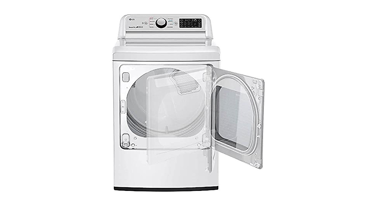 LG DLE7300WE 7.3 cu ft Smart Electric Dryer with Sensor Dry