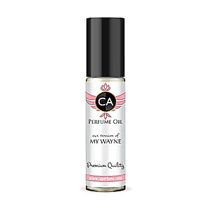CA Perfume Impression of Armn My Wayne For Women Replica Fragrance Body Oil Dupes Alcohol-Free Essential Aromatherapy Sample Travel Size Concentrated Long Lasting Attar Roll-On 0.3 Fl Oz/10ml