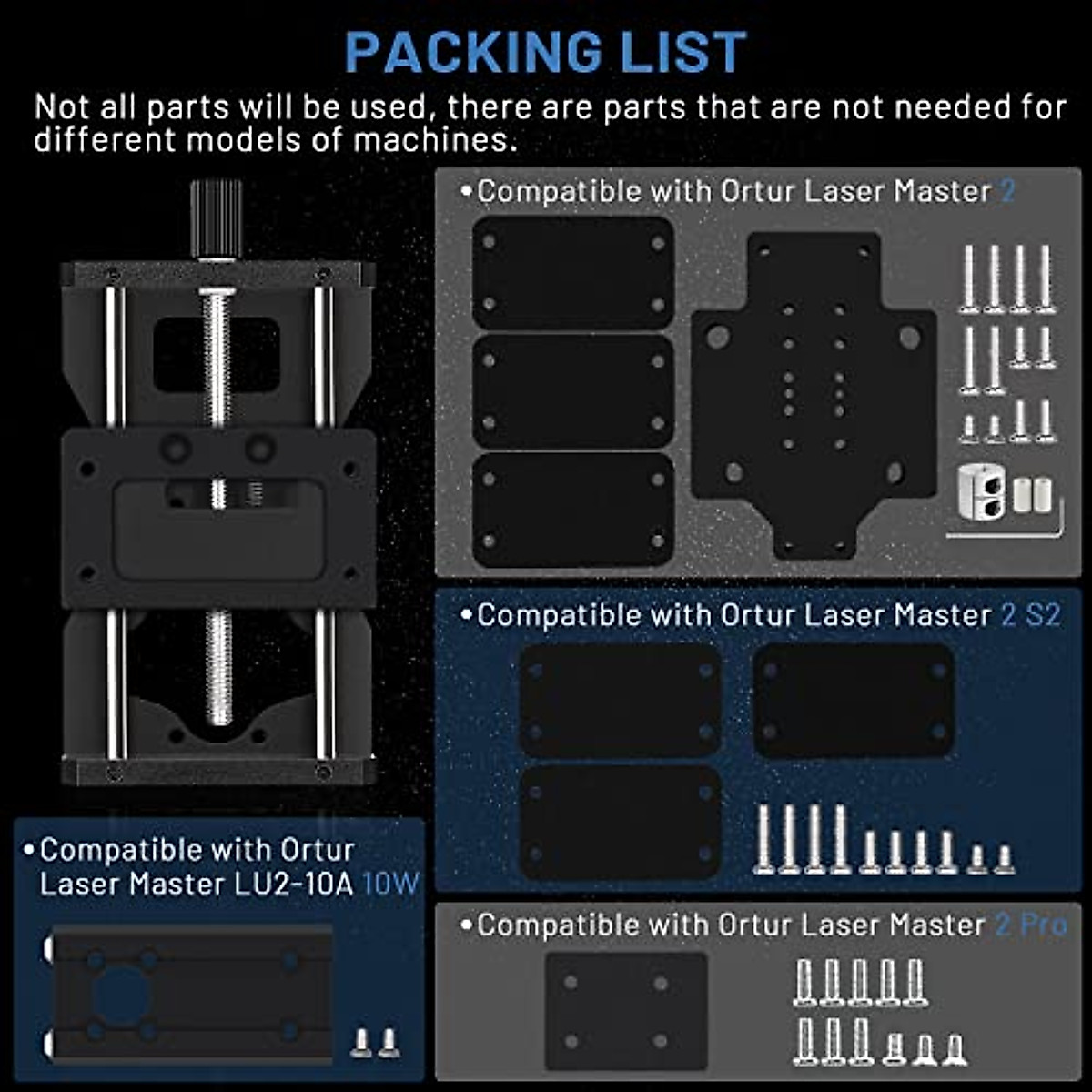 ORTUR Laser Head Focusing Controller for ORTUR Laser Master 3, ORTUR Laser Master 2 S2 Series and ORTUR Laser Master 2 PRO S2 Series Laser Engraver