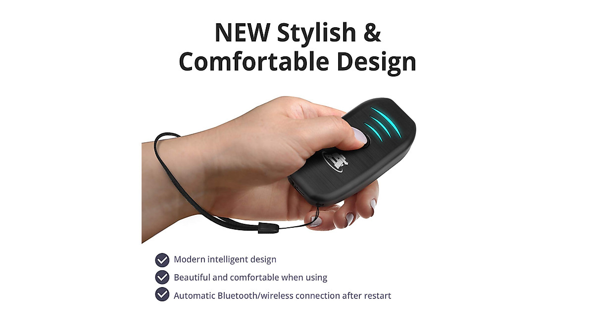 ScanAvenger Portable Wireless Barcode Scanner - 1D & 2D Handheld Device