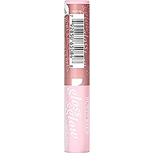 Burt's Bees Lip Gloss and Glow Glossy Balm, 100% Natural Makeup, Chai Time (Pack of 2 Tubes)
