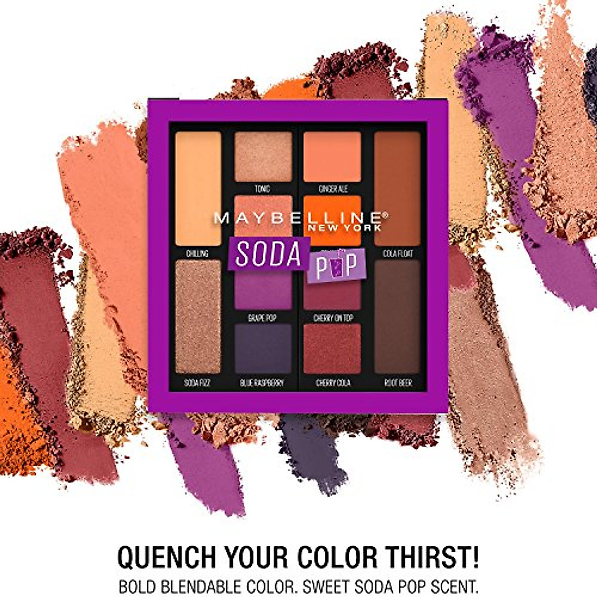 Maybelline Eyeshadow Palette Makeup, Soda Pop