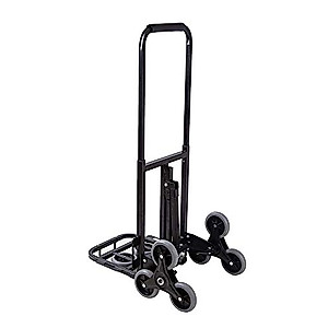 BLTPress Stair Climbing Cart Portable Climbing Cart 330 LBS Three-wheel Chassis Portable Stair Climber Hand Truck Heavy Duty with 6 Wheels