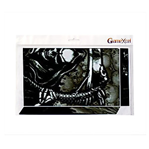 PS4 Designer Skin for Sony PlayStation 4 Console System plus Two(2) Decals for: PS4 Dualshock Controller - Reaper Black