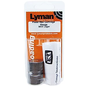 Lyman Reloading 9mm Luger Pistol Max Cartridge Gauge