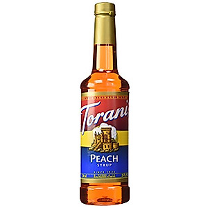 Torani Syrup, Peach, 25.4 Ounce (Pack of 1)