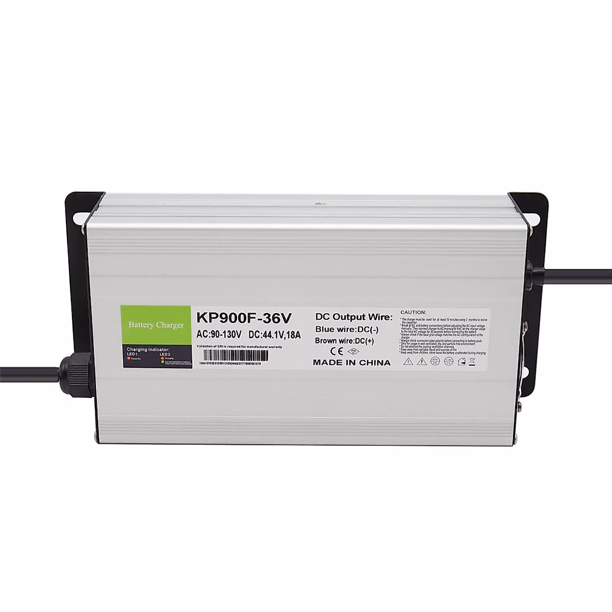 36V 18A Golf Cart Battery Charger for EZGO EZ-GO TXT 36 Volt Golf Cart Battery with D-Plug/Powerwise Plug