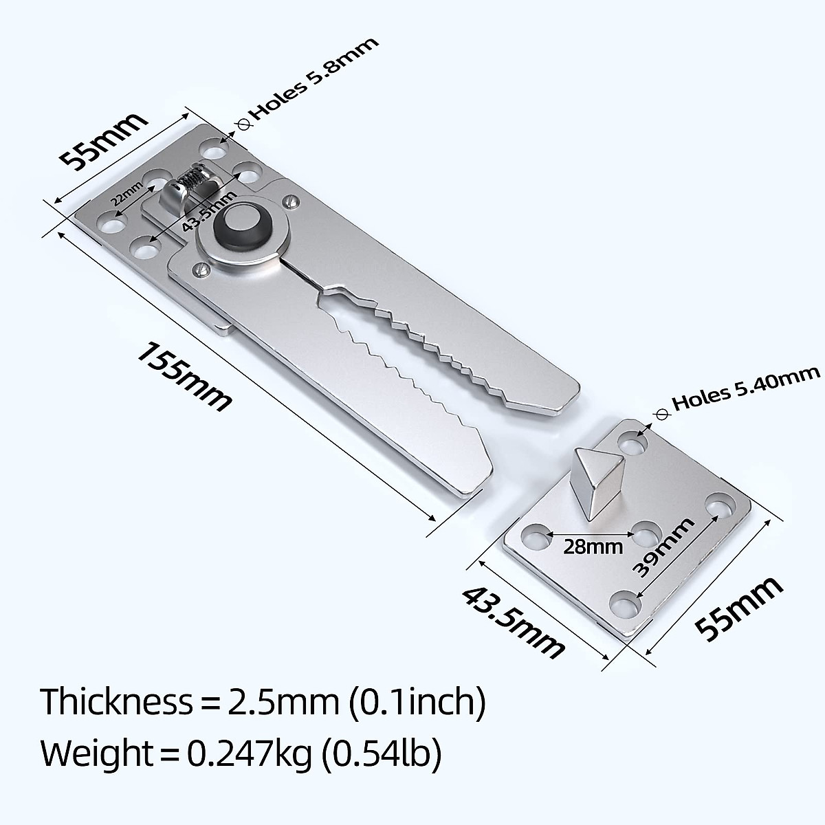 Sectional Couch Connectors for Sliding Sofas 2Pack Heavy Duty Steel Sofa Clips Non-Slip Furniture Connectors Universal Bracket Hooks Buckle for Sliding Sofas