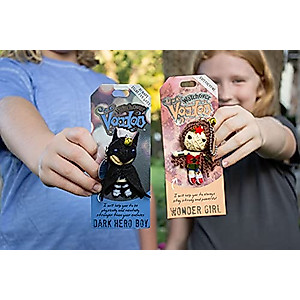 Watchover Voodoo - String Voodoo Doll Keychain – Novelty Voodoo Doll for Bag, Luggage or Car Mirror - Dumbass Voodoo Keychain, 5 inches