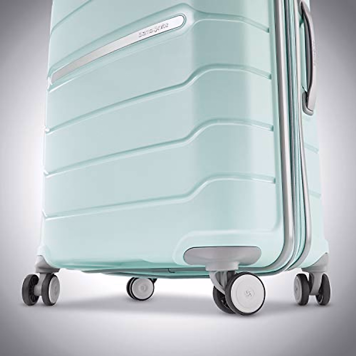Samsonite Freeform Hardside Expandable with Double Spinner Wheels, Carry-On 21-Inch, Mint Green