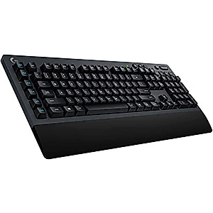 Logitech G613 LIGHTSPEED Wireless Mechanical Gaming Keyboard, Multihost 2.4 GHz + Bluetooth Connectivity (Renewed)
