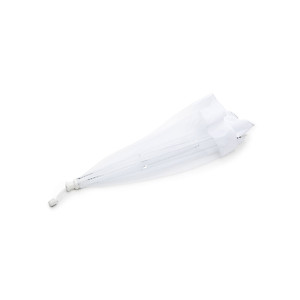 Fox Run Square Food Umbrella, Giant, 18" sq, White