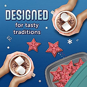 Ziploc Food Storage Meal Prep Containers Reusable for Kitchen Organization, Smart Snap Technology, Dishwasher Safe, Deep Square, 3 Count, Holiday Designs, Packaging May Vary