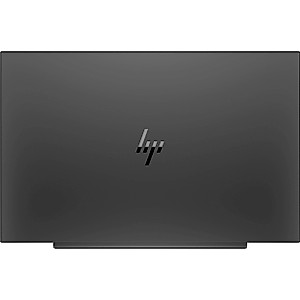 HP E14 FHD (1920 x 1080) Portable Travel Monitor Bundle with USB Type-C, Pink Gemstone Bluetooth Folding Wireless Keyboard, and White Pebble M350 Bluetooth Wireless Mouse