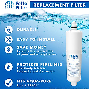 Fette Filter - Water Filter Cartridge Compatible with AP431 (Pack of 3)