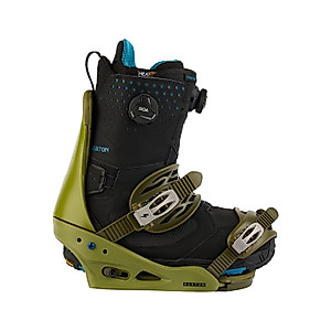 Burton Freestyle Mens Snowboard Bindings Green Sz M (8.5-10.5)