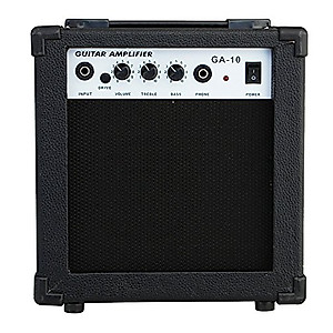 Stedman Pro EG39-TGRB-10W Beginner Series Electric Guitar with Case, Strap, Cable, Capo, Picks, Electronic Tuner, String Winder and Polish Cloth, 10W Amp, Transparent Green/Black Picguard