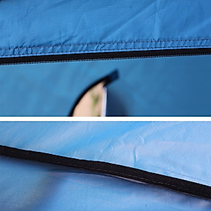 WOWCASE 1-2 Person Large Space Pop Up Shower Privacy Shelter Tent with 3 Windows, Outdoor Portable Dressing Room, Privacy Shower Tents for Camping Beach Isolation Fishing (Green, 1.5x1.5x1.9m)