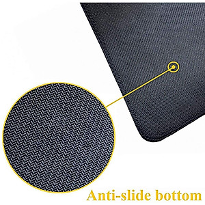 Gaming Keyboard Mouse Pad Gaming Halloween Dead Moon Castle Cross Horror Pumpkin Lantern Dead Tree Spooky suitable for desktop notebook computers