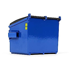 Refuse Trash Bin Blue 1/34 Diecast Model by First Gear 90-0534
