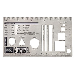 Mercer Culinary Mercer Rules Culinary Ruler, Mini
