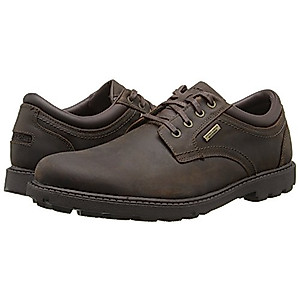 Rockport Men's Storm Surge Water Proof Plain Toe Oxford Tan 9 M (D)-9 M