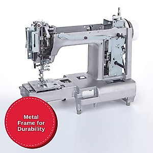 SINGER Making The Cut Sewing Machine with 97 Stitch Applications & Accessory Kit M3330, Simple & Easy To Use, Perfect For Beginners, Blue.