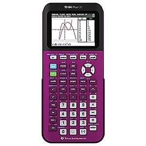 Texas Instruments TI-84 Plus CE Plum Graphing Calculator