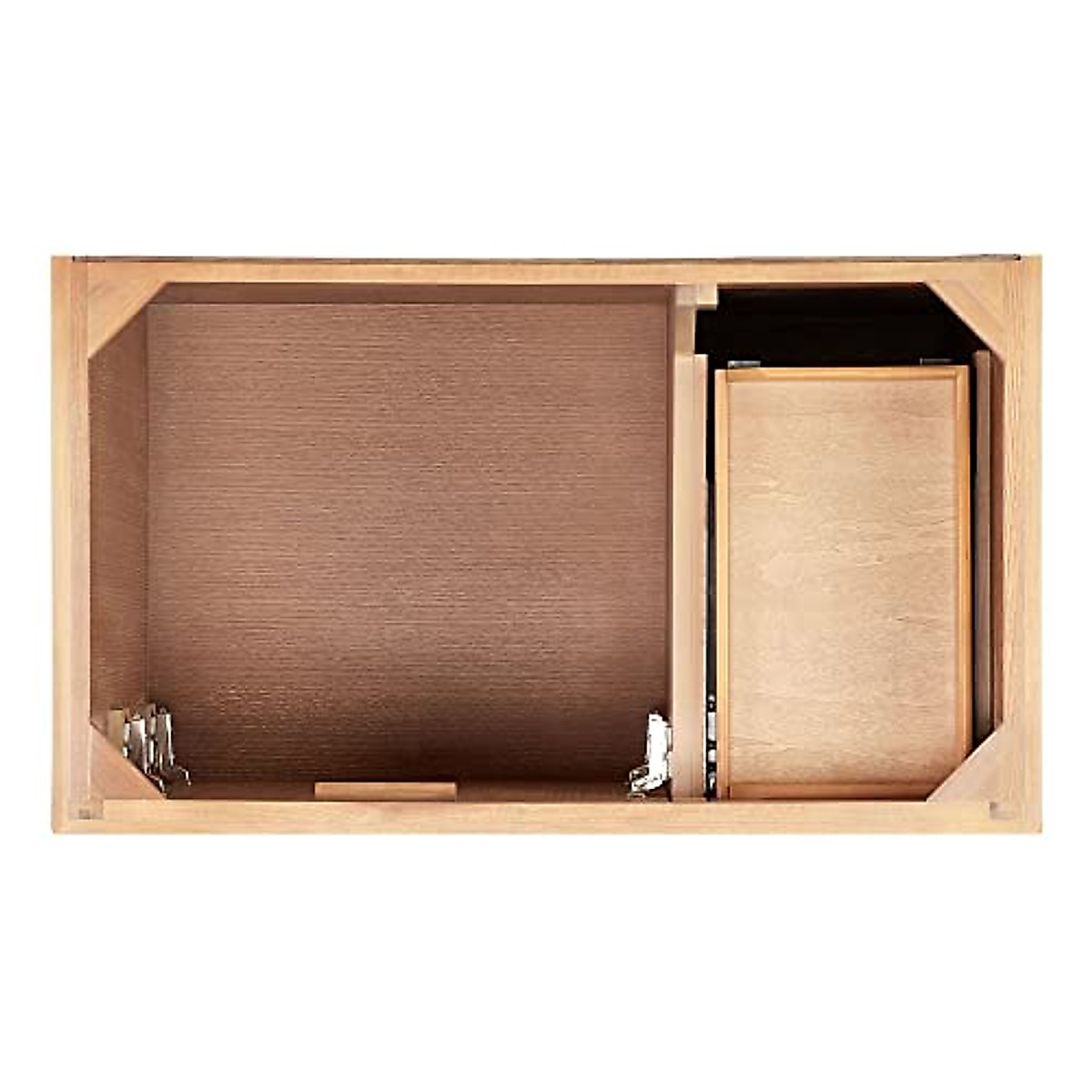 Signature Hardware 953664-36-UM-0 Quen 36" Free Standing Single Basin Vanity Set with Cabinet, Vanity Top, and Undermount Sink - No Faucet Holes